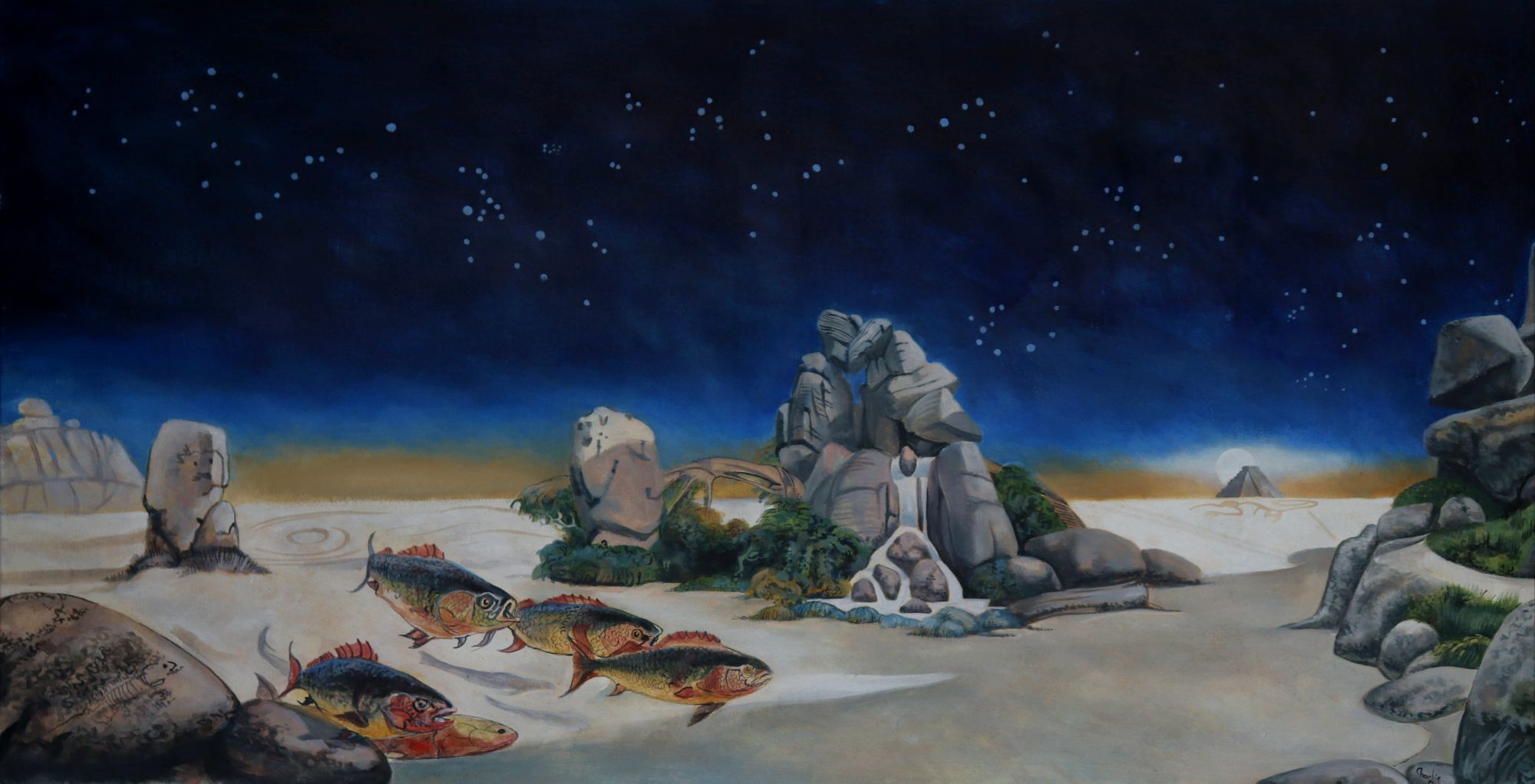 My paintings of classic rock album covers – Charlie Roy Art