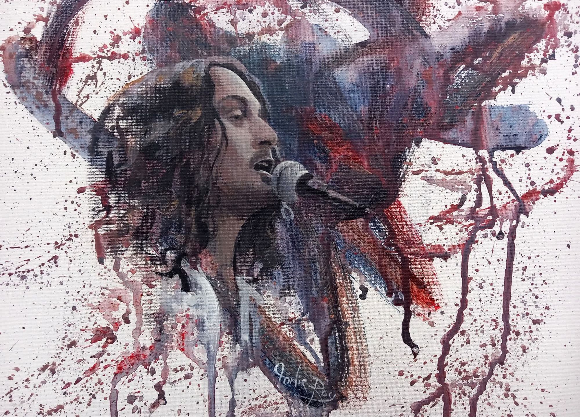 Classic rock paintings II – Charlie Roy Art